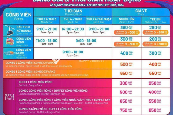 Sun World Hạ Long: Bảng Giá Vé Mới Nhất & Bí Kíp Đi Chơi Tự Túc ...